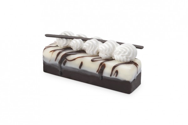 VANILLA - CHOCOLATE STICK Individual Cake - PAPA PASTRY